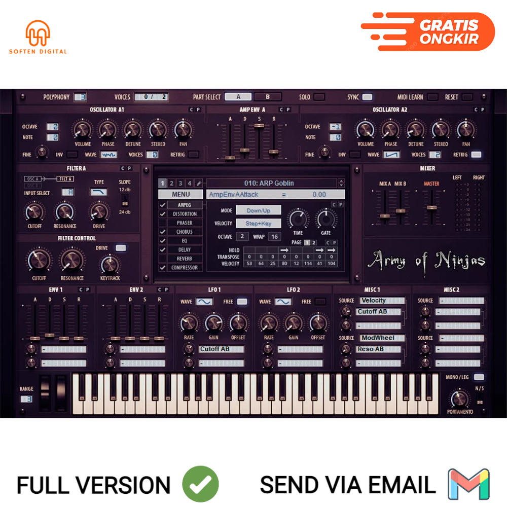 Jual Lennard Digital Sylenth1 VST Plugin virtual analog VSTi synthesizer that takes the ...