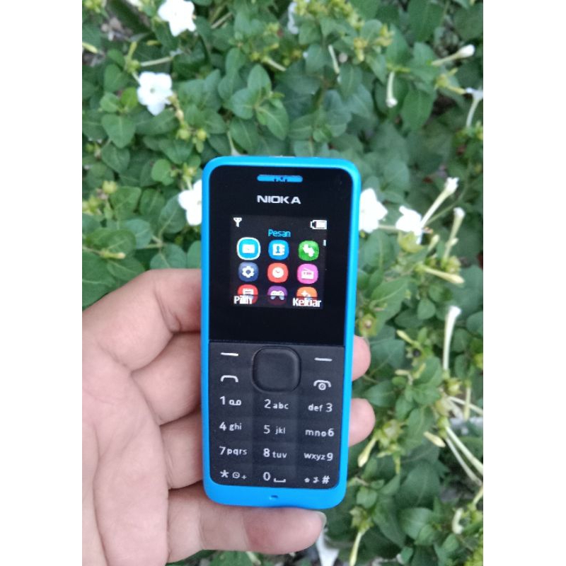 Jual Nokia 105 ORI single sim radio bekas non chrger | Shopee Indonesia