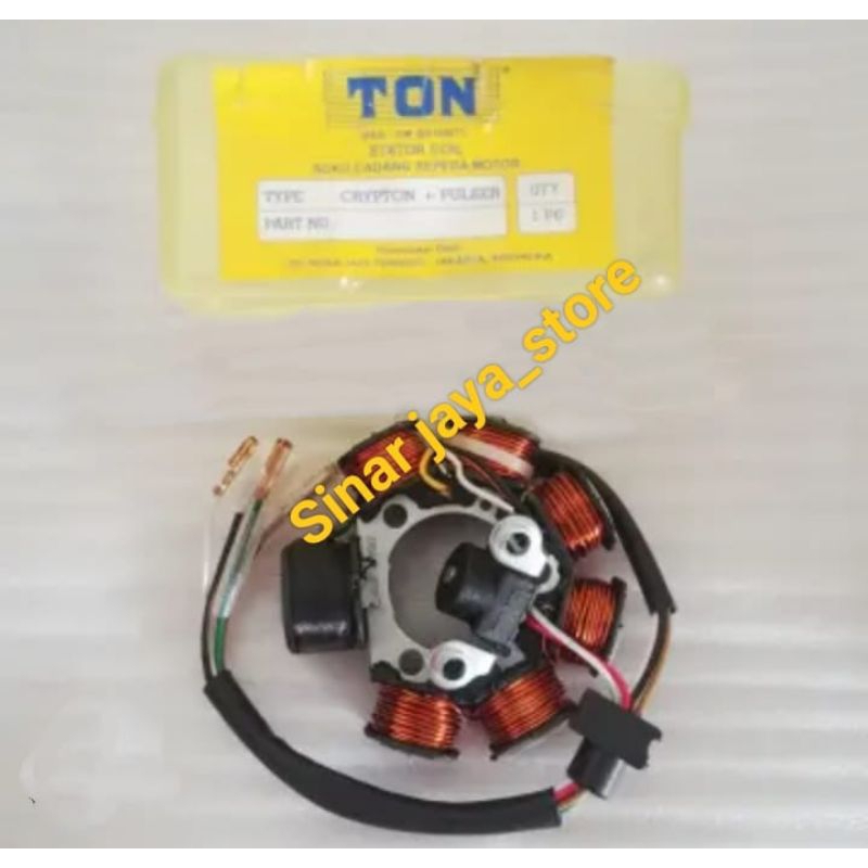 Jual Stator Assy Spull Komplit Crypton Merek Ton | Shopee Indonesia