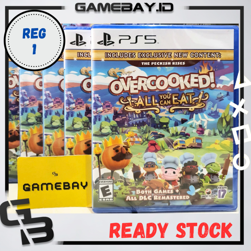 Jual Ps5 Overcooked All You Can Eat - Overcooked 1 + 2 Include All DLC ...