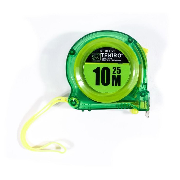 Jual Tekiro Meteran Transparan 10 Meter / Meteran 10M GT-MT1721 ...