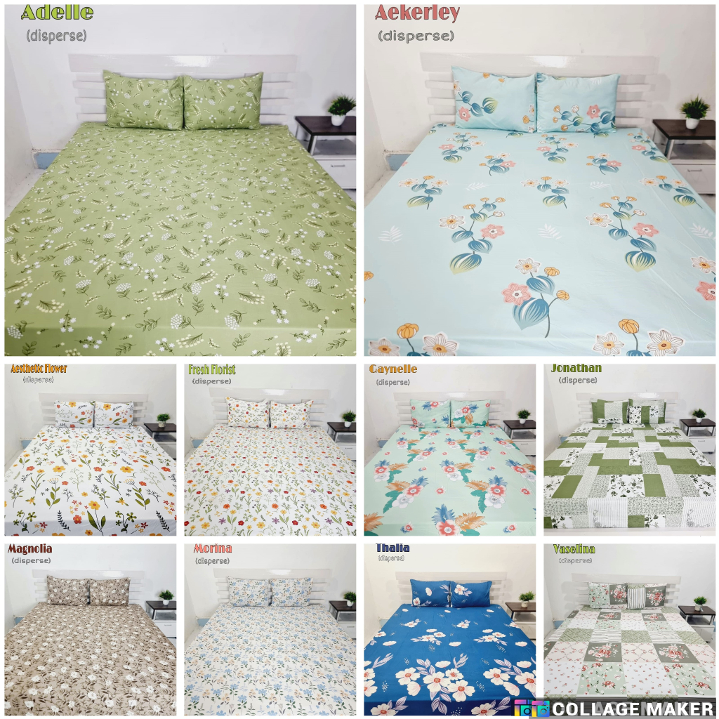 Jual SPREI MOTIF FLOWER 2 - BUNGA KECIL - DAISY - RAMBAT | Shopee Indonesia