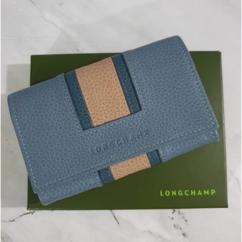 Jual Dompet kulit long*champ lc leather card wallet small original not ...