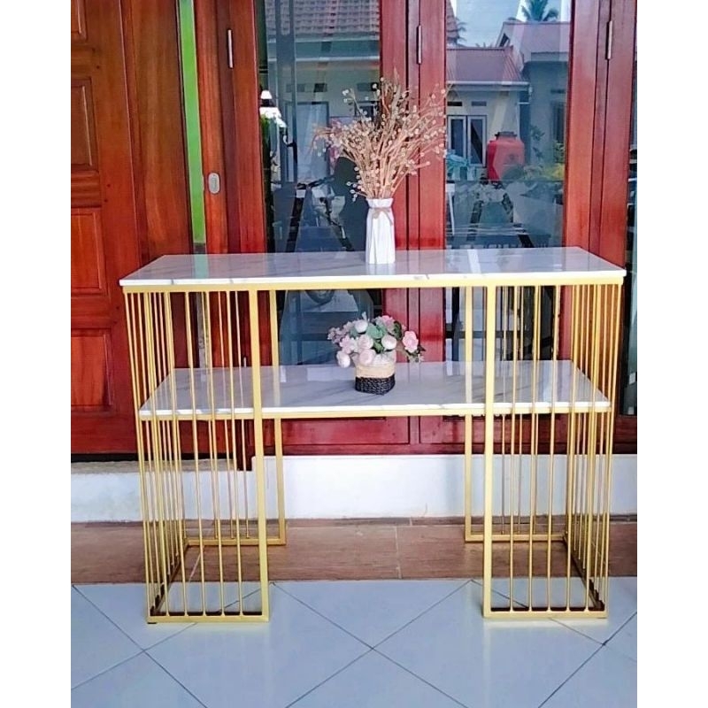 Jual MEJA KONSOL MINIMALIS NAILA / MEJA FOYER / MEJA CS / MEJA TAMU ...