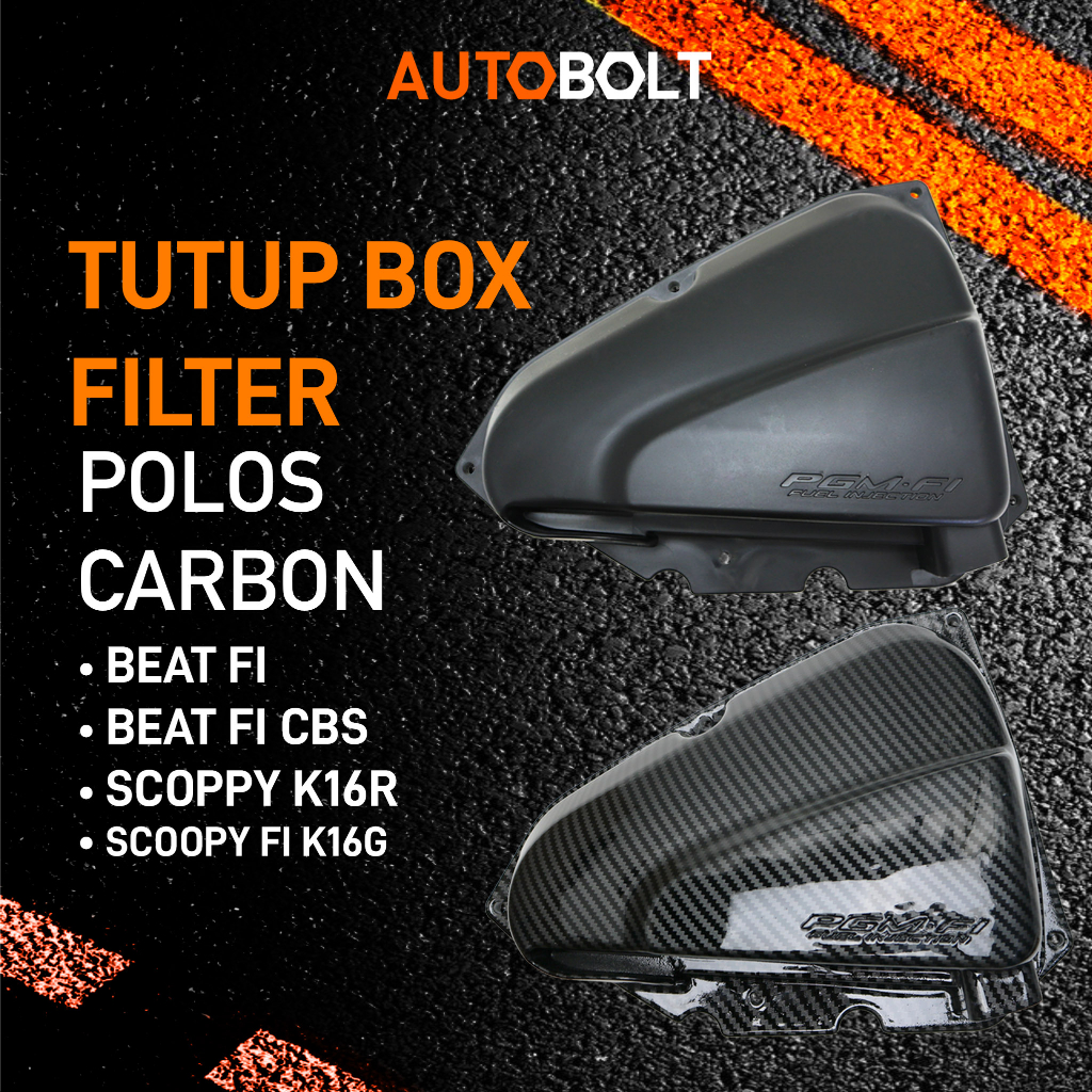 Jual Tutup Box Filter Scoopy eSP 2013 2017 & Beat FI Lama Old CBS K25 ...
