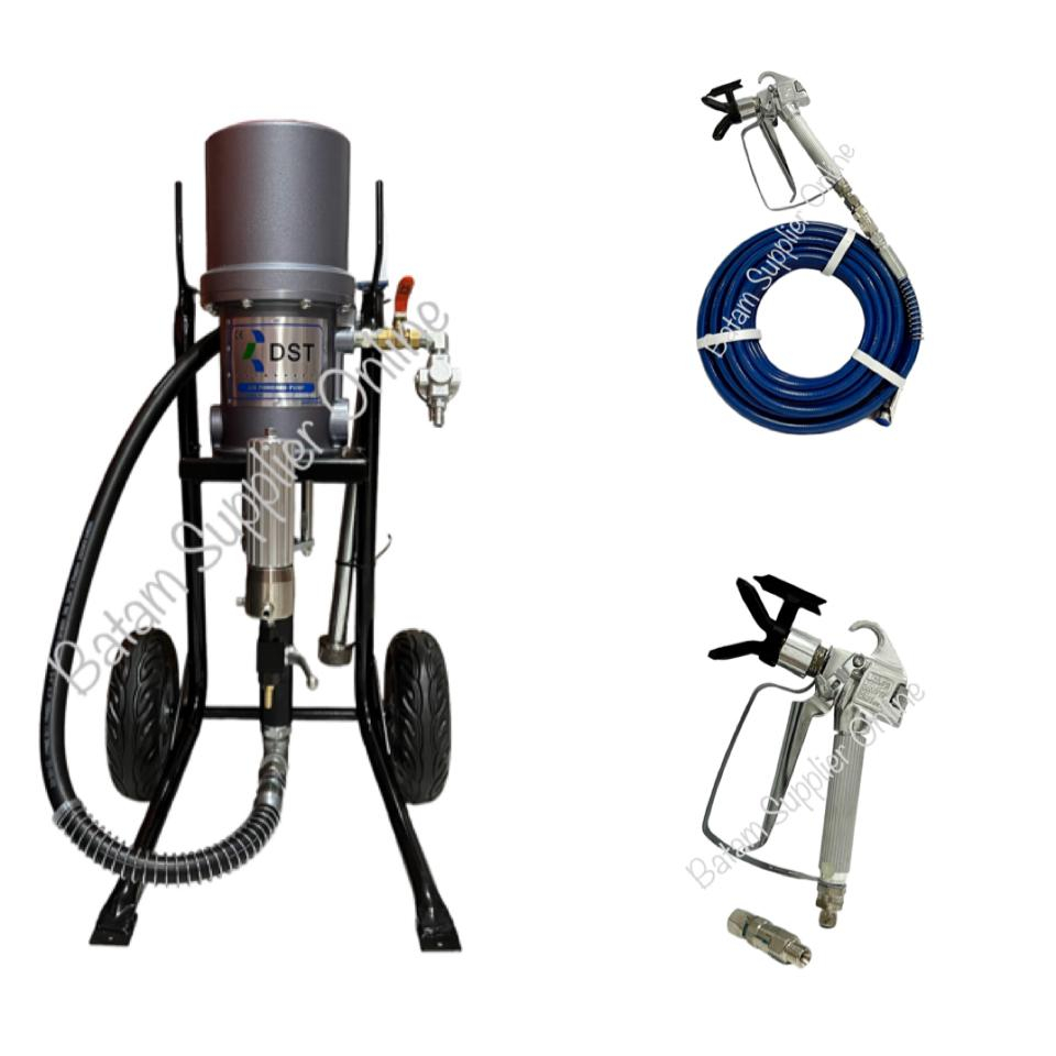 Jual Airless Pump DST Korea 30:1 Complete Set Spray Gun dan Hose - 1001 ...
