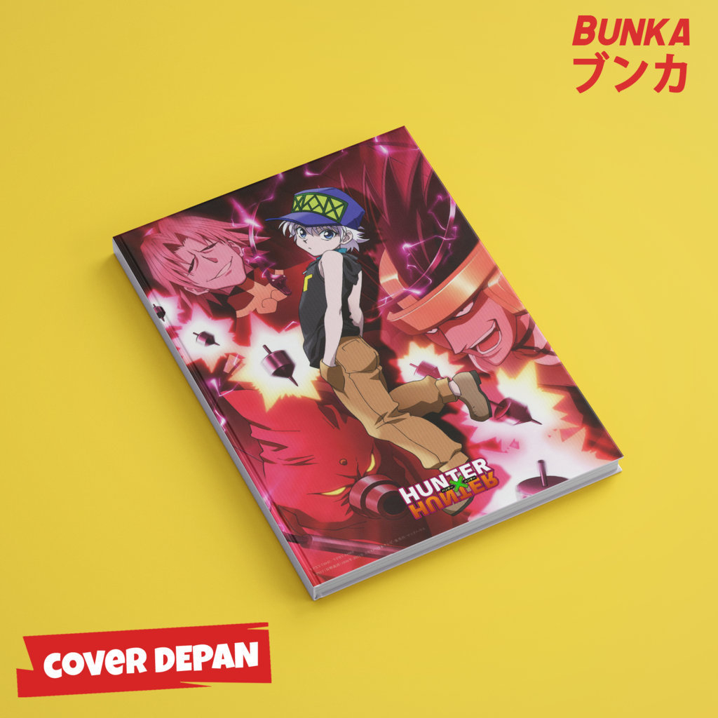 Jual Note Book Anime Hunter x Hunter Tower Arc Hardcover A5 Buku Tulis ...