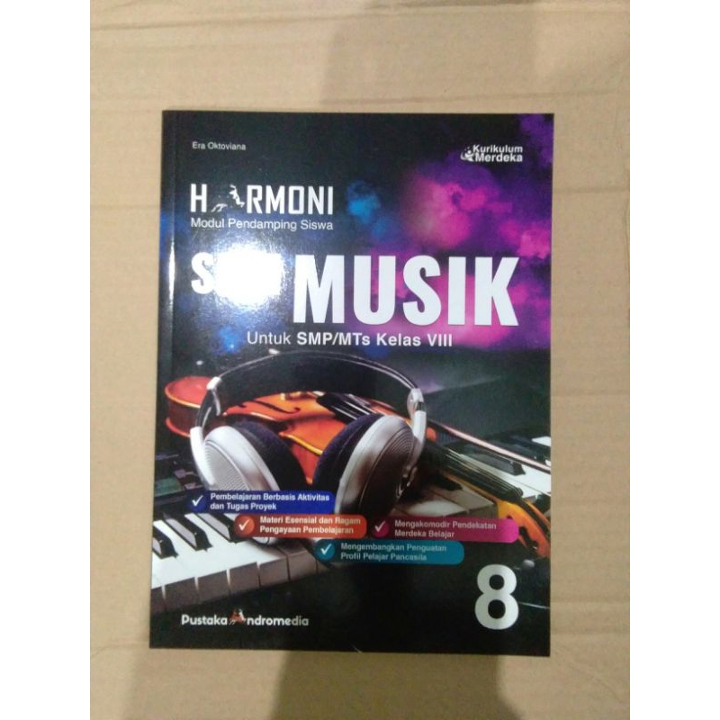 Jual BUKU HARMONI SENI MUSIK KELAS 8 SMP/MTS KURIKULUM MERDEKA | Shopee Indonesia
