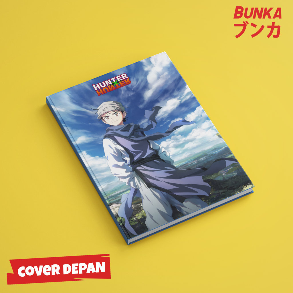 Jual Note Book Anime Hunter x Hunter Ging Freecss Hardcover A5 Buku ...