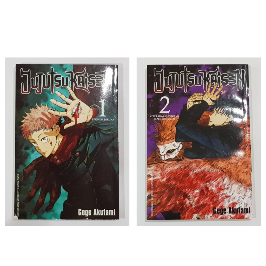 Jual Jujutsu Kaisen Vol. 1 & 2 (Bekas) | Shopee Indonesia
