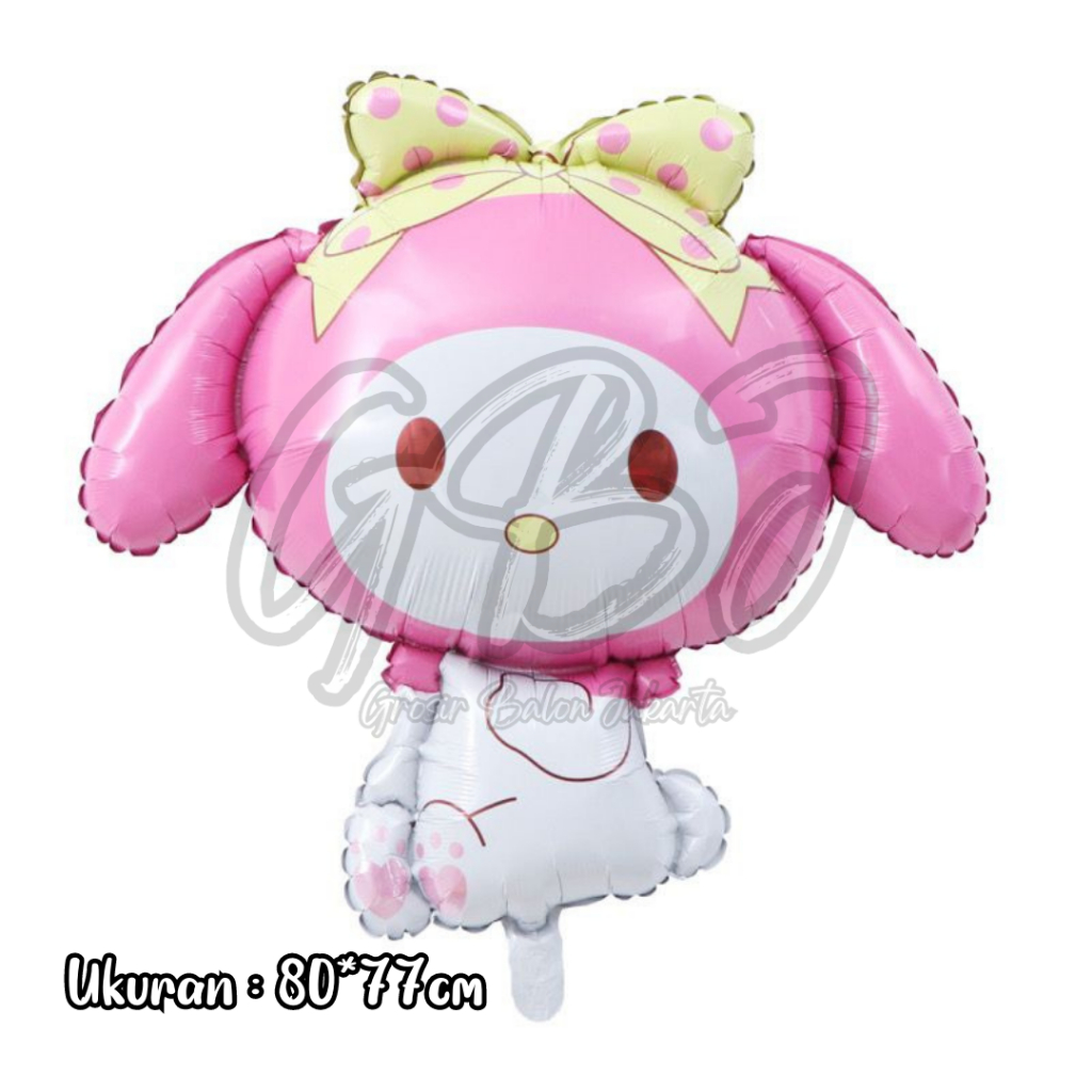 Jual Balon Foil JUMBO Sanrio (Cinnamoroll, My Melody, Kuromi) / Balon ...