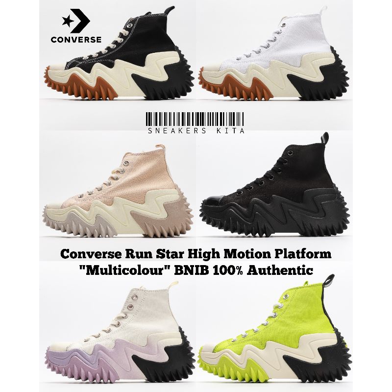 Jual Sepatu Converse Wanita Converse Run Star Motion Canvas Platform ...