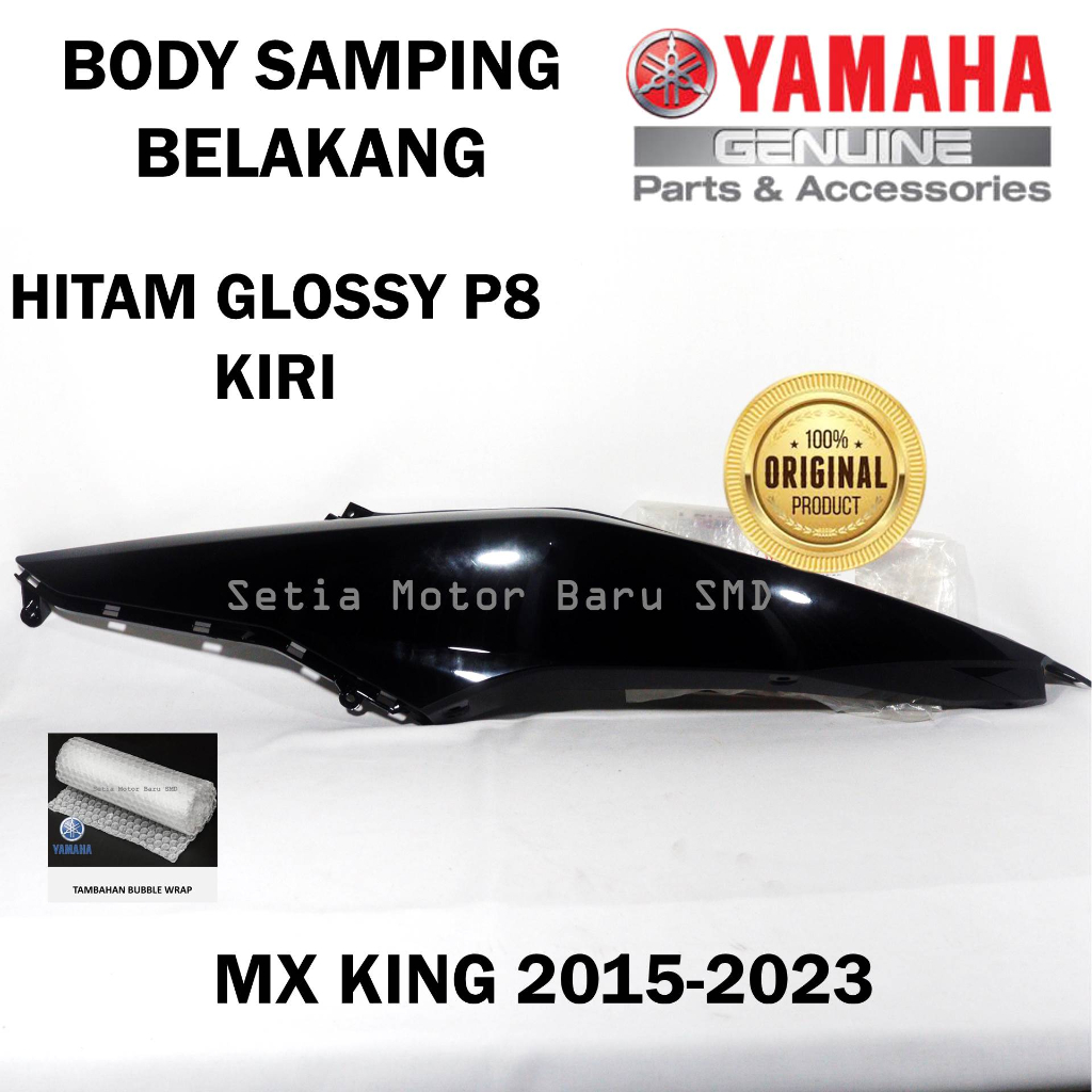 Jual Cover Body Bodi Samping Mx King Mxking Hitam Glossy P8 Kiri Asli ...