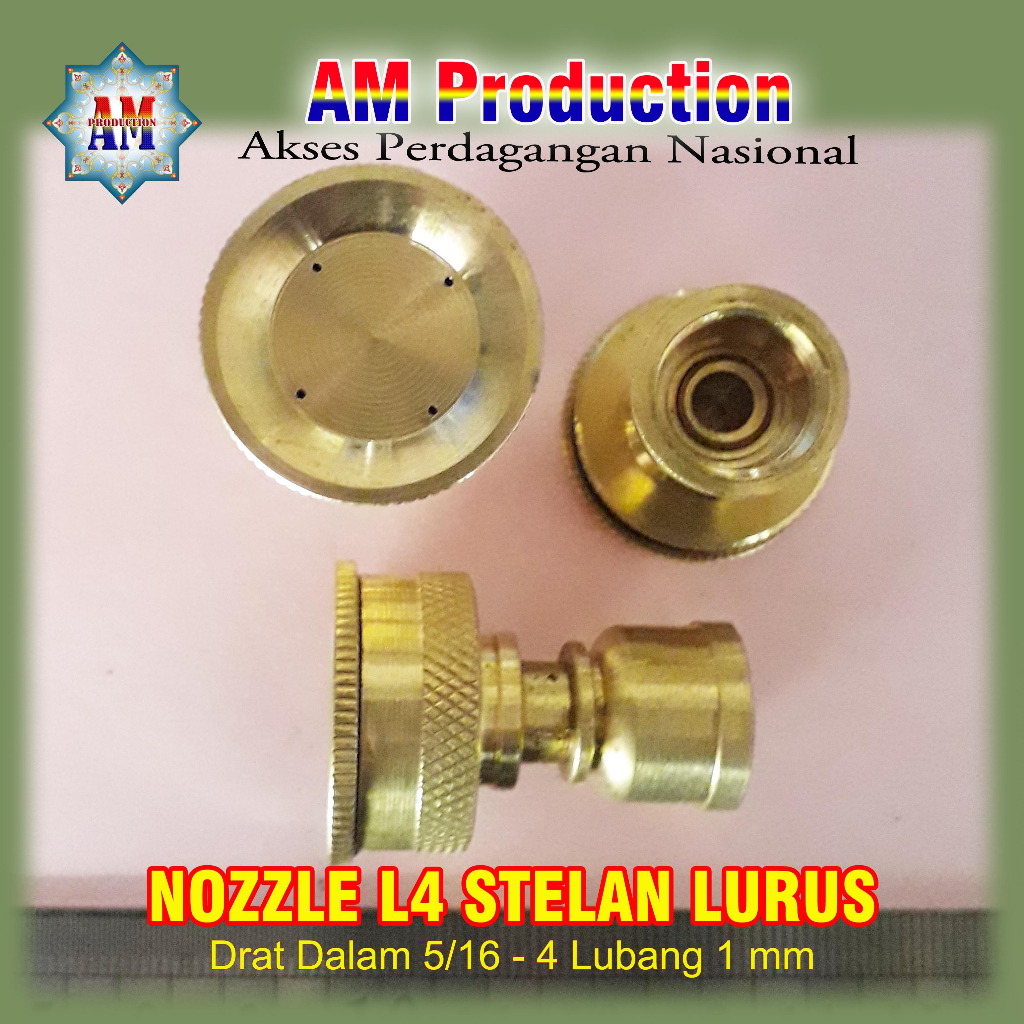 Jual Spuyer Lubang 4 Stelan Lurus Alat Semprot Pertanian | Shopee Indonesia