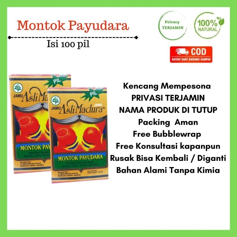 Jual Pembesar Pengencang Payudara Buah Dada Montok Wanita AslI - Pil ...