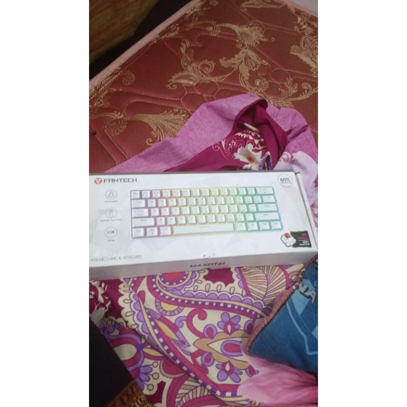 Jual fantech maxfit 61 60% mechanical keyboard | Shopee Indonesia