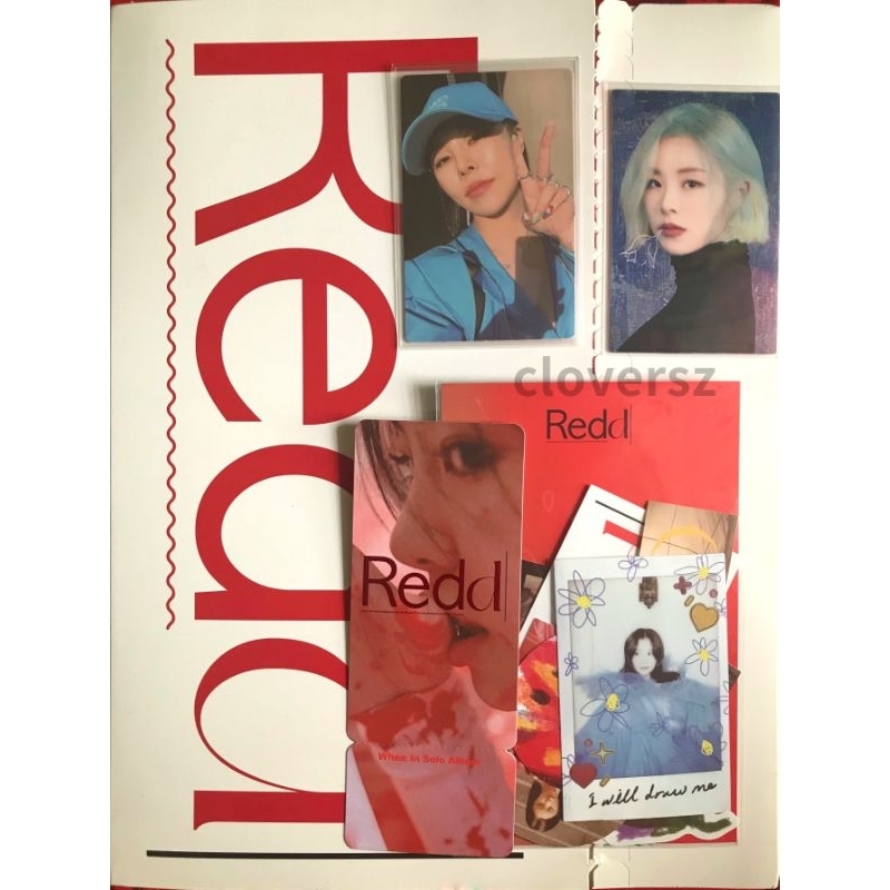 Jual Album Wheein Redd Unsealed Fullset Mamamoo | Shopee Indonesia