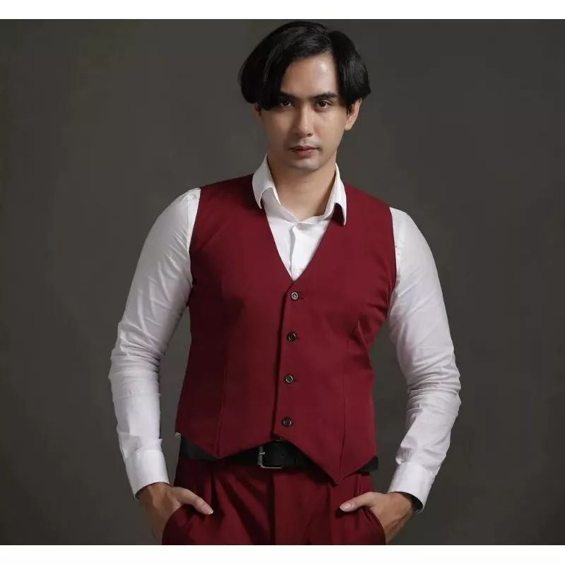 Jual Vest Rompi Jas Pria Jas Hotel | Shopee Indonesia