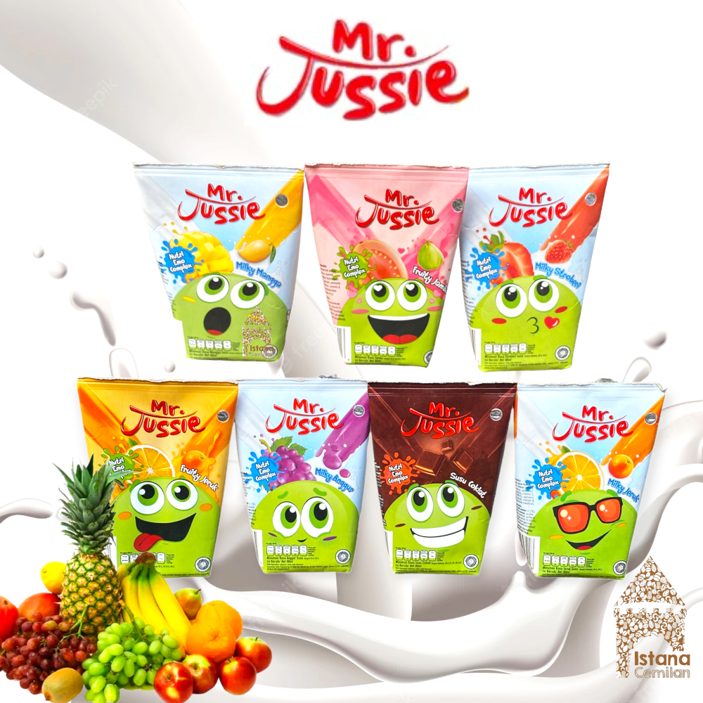 Jual Mr. Jussie Minuman Jus Susu Buah 90 ML | Shopee Indonesia