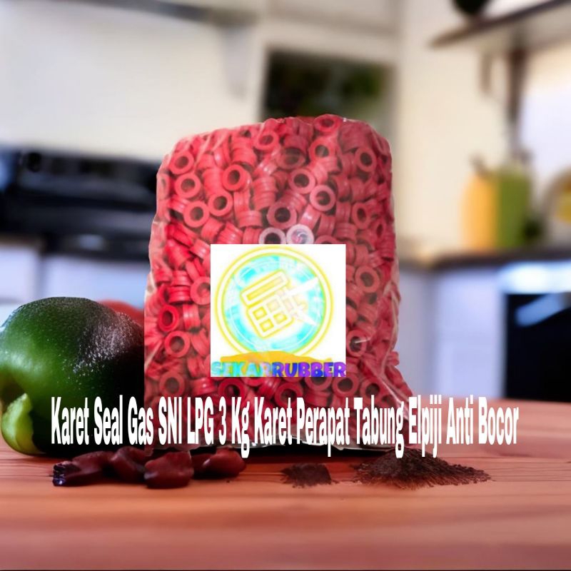 Jual Karet Seal Gas Merah LPG SNI Anti Bocor Tabung Gas Elpiji Harga ...