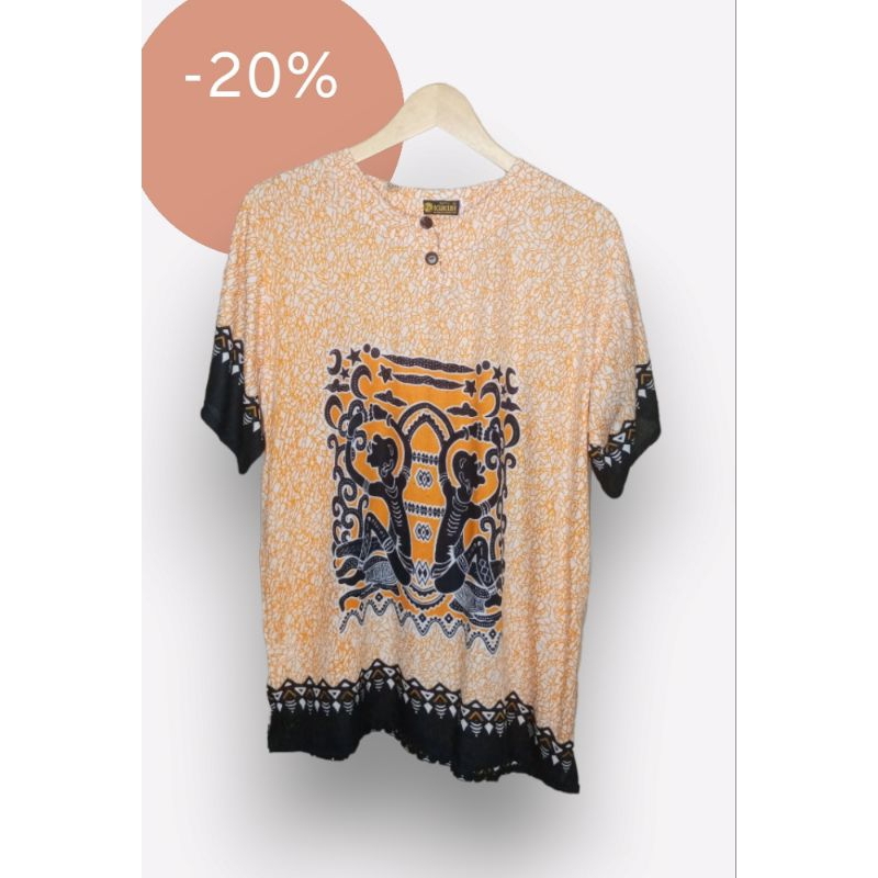 Jual kaos etnik /etnik wayang / baju kaos etnk motif wayang / baju kaos ...