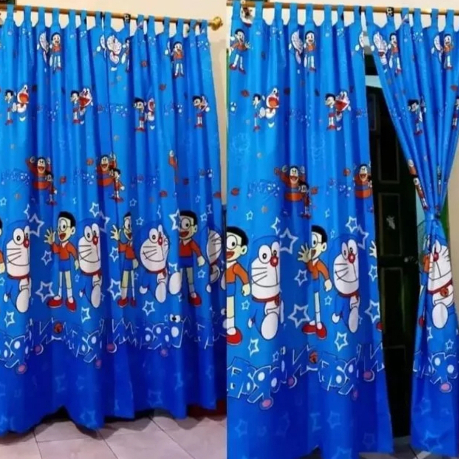 Jual Hordeng / Gorden Jendela Karakter Doraemon | Shopee Indonesia