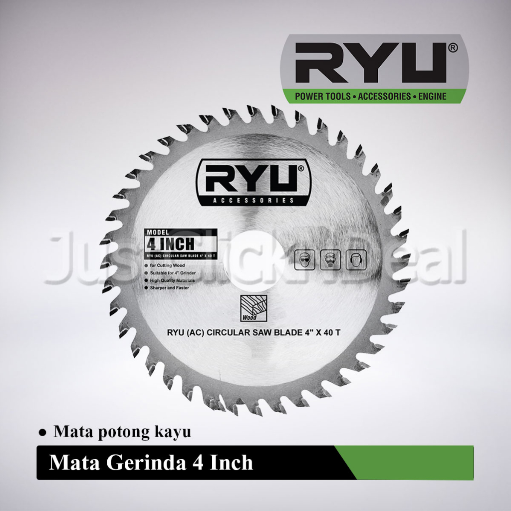 Jual Ryu Circular Saw Blade 4 Inch 40T Mata Gerinda Potong Kayu | Shopee Indonesia