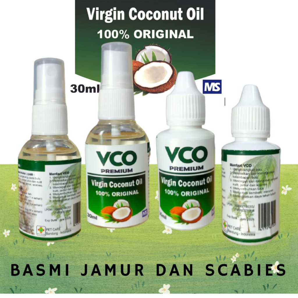 Jual Minyak VCO Premium Obat Luka Scabies dan Jamur 30ml | Shopee Indonesia