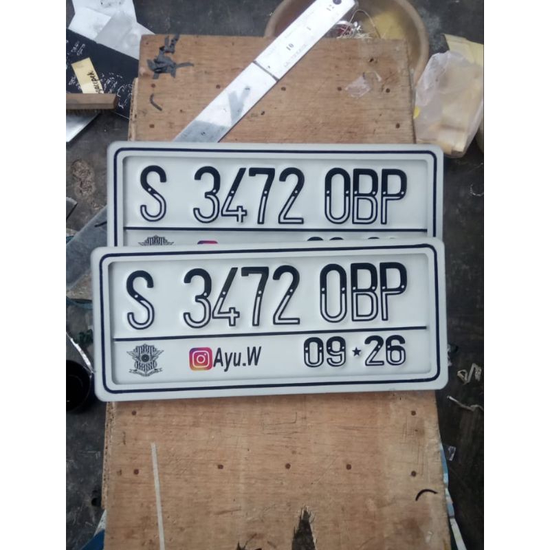 Jual Plat custom | Shopee Indonesia