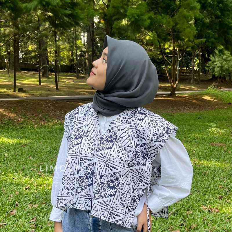 Jual Sunny Vest / Vest Batik Wanita / Vest kantor | Shopee Indonesia