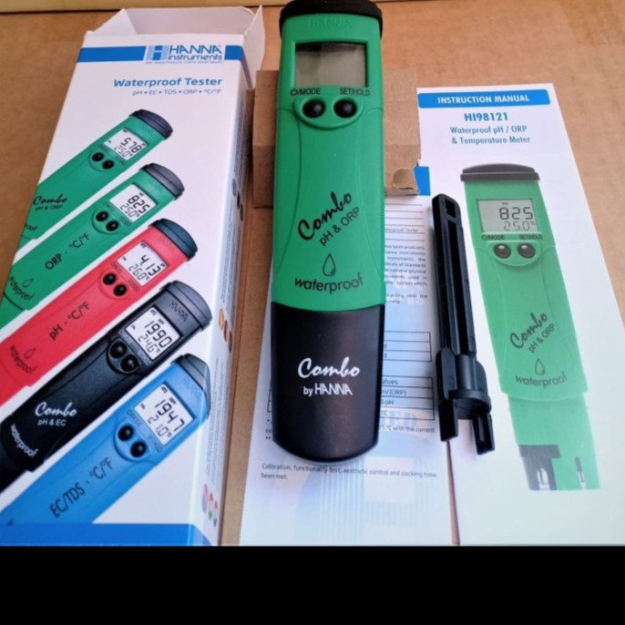 Jual HANNA HI 98121 pH/ORP/Temperature Combo Tester pH meter ORP meter ...