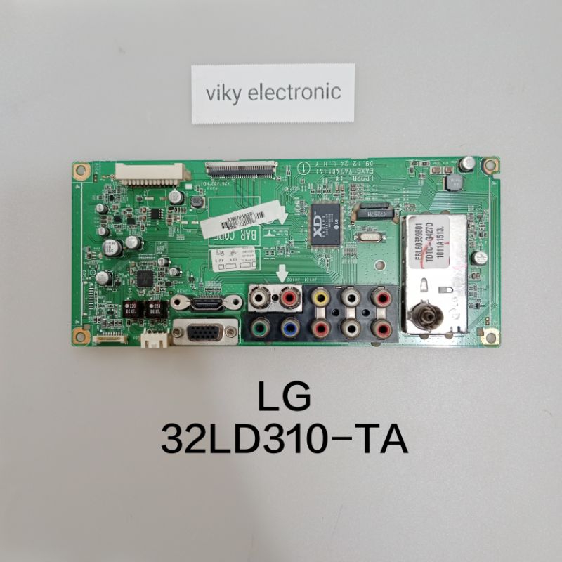 Jual LG 32LD310-TA mainboard mb modul mobo mesin tv LG 32LD310 TA ...