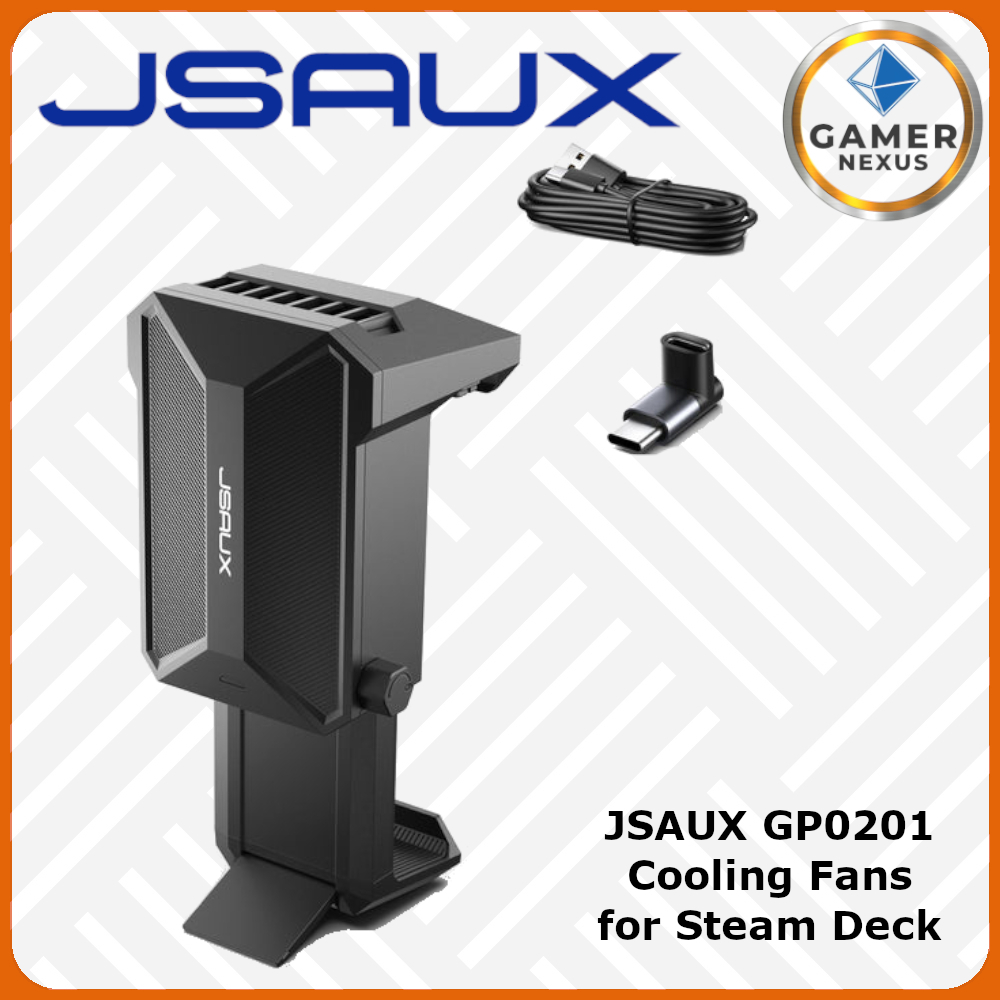 Jual JSAUX GP0201 Cooling Fans Steam Deck External Cooler Upgraded ...