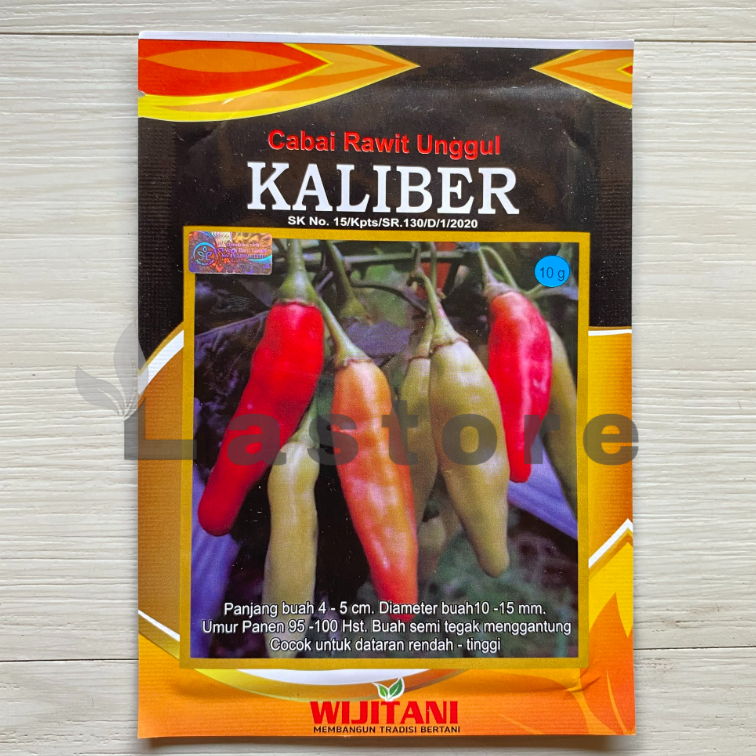 Jual Benih Cabe Cabai Rawit Unggul KALIBER Isi 10 gram Wijitani ...