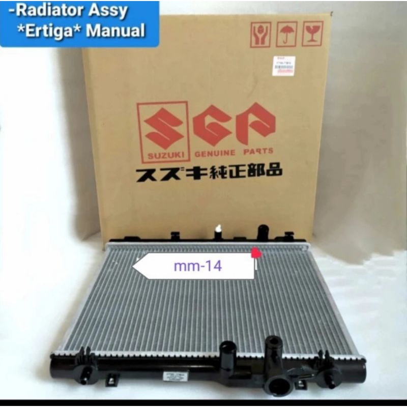 Jual radiator assy suzuki ertiga asli original 17700-77M10 | Shopee ...