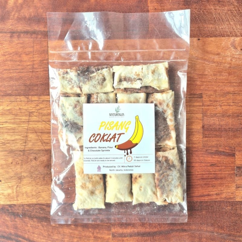Jual Piscok Lumer Frozen / Pisang Cokelat isi 10 pcs | Shopee Indonesia