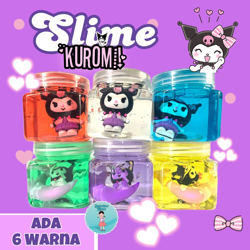Jual Slime Botol Sanrio Boneka Kuromi/Slime Kuromi/Slime Milk Botol Dot ...