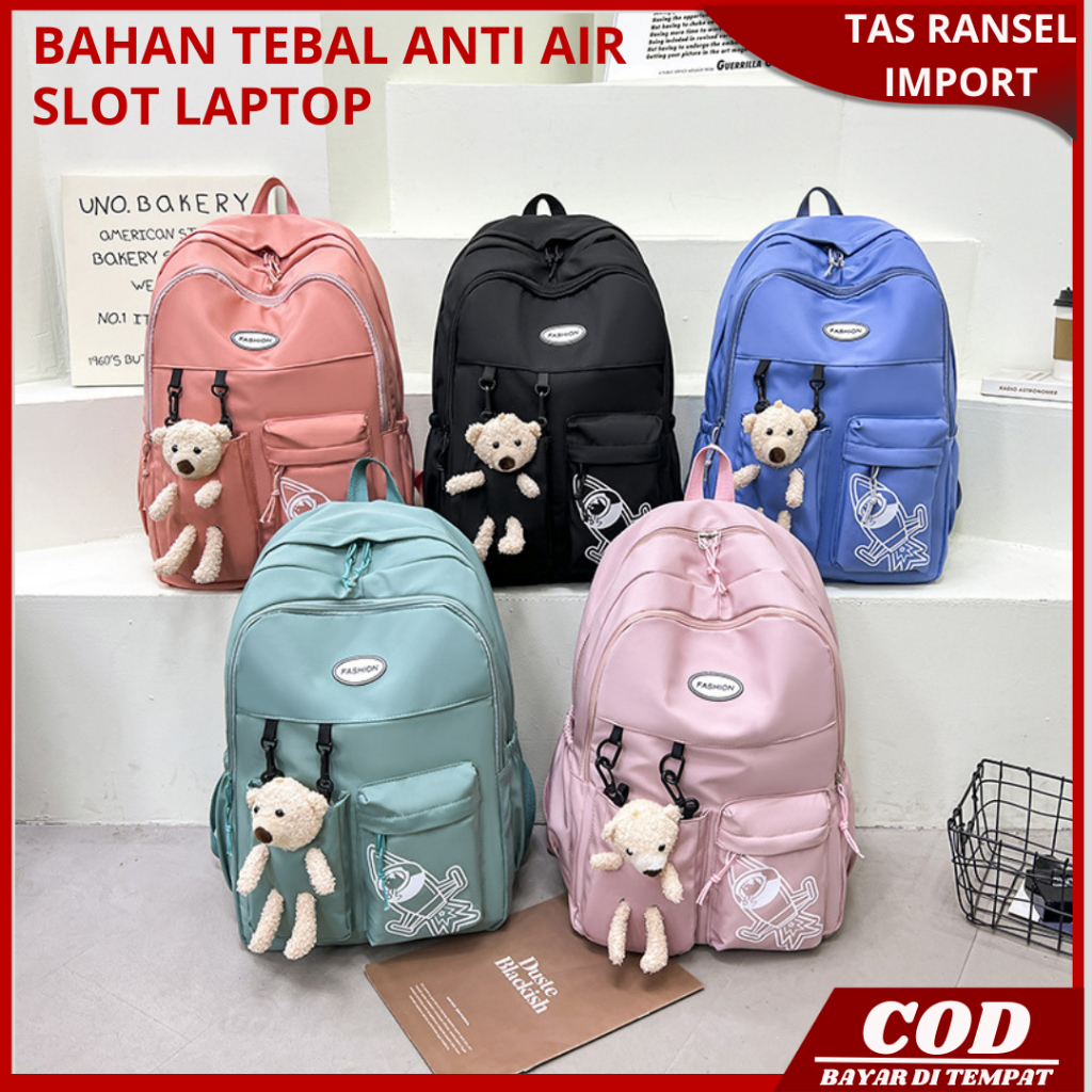 Jual Tas Sekolah Anak Perempuan Cewak Wanita untuk anak anak PAUD TK SD SMP SMA Tas Ransel ...