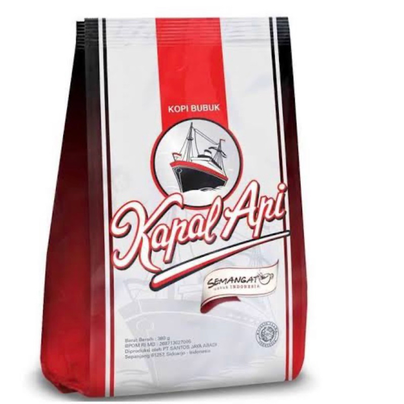 Jual KOPI KAPAL API SILVER 350gr/KOPI HITAM KAPAL API SILVER | Shopee ...