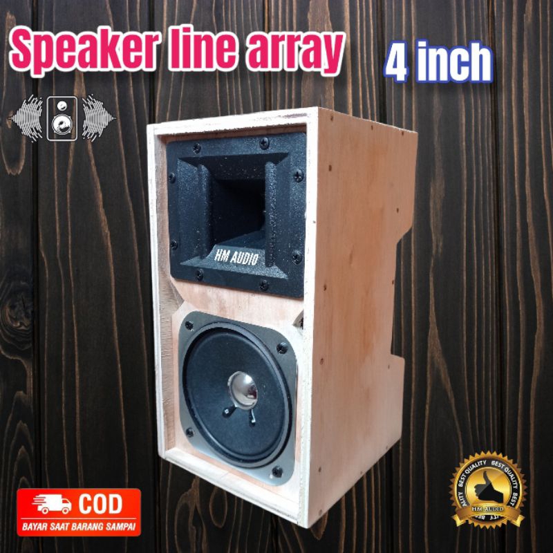 Jual Speaker 4 inch Acr Speaker line array Speaker acr 4 inch ksv Tweter Audax ax 65 | Shopee ...