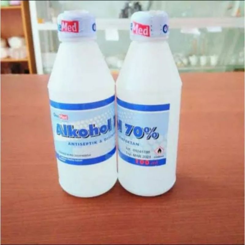 Jual Alkohol 100 Ml 70% One Med Alcohol / Obat Luka Anti Bakteri ...