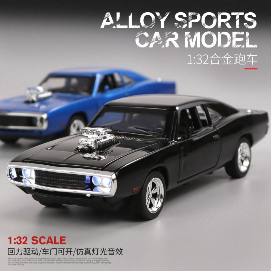 Jual Diecast mobil Fast Furious Dodge Charger 1970 Miniauto Original 1: ...