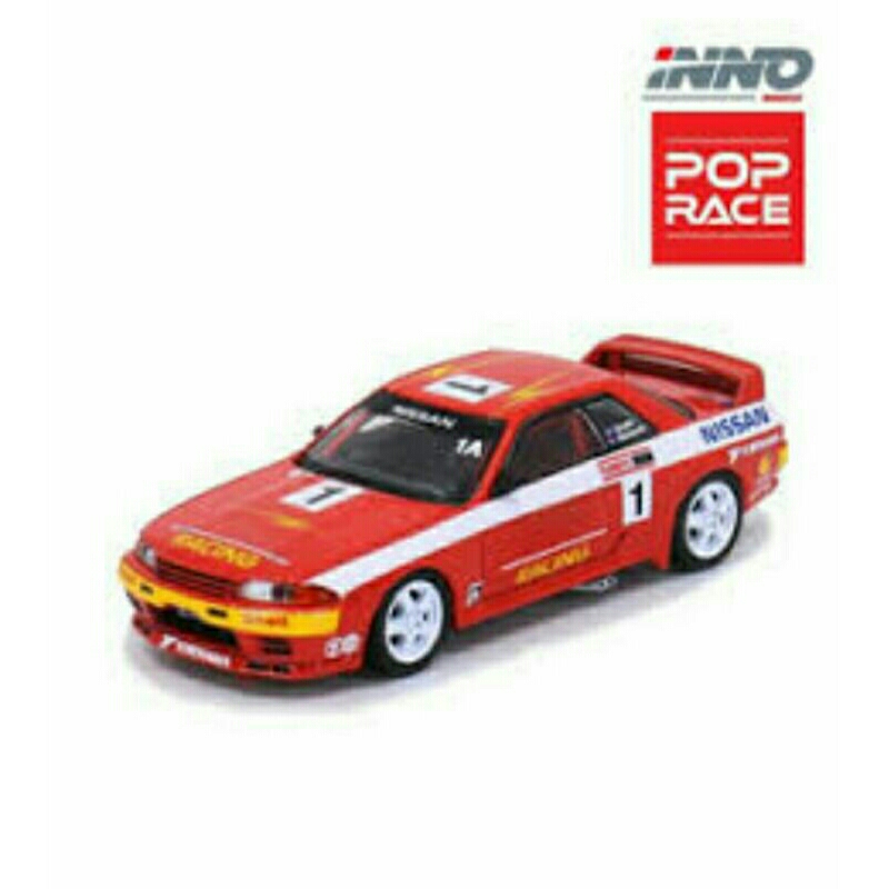 Jual POPRACE INNO 1:64 Nissan skyline GT-R R32 Tooheys no. 1 | Shopee ...