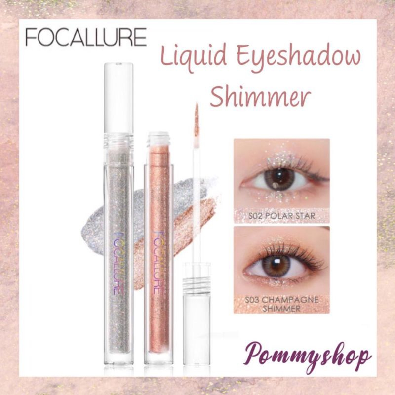 Jual Focallure Starlight Liquid Eyeshadow High Pigment Waterproof ...