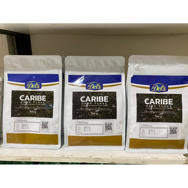Jual Caribe Dark Chocolate Flakes 300gr | Shopee Indonesia