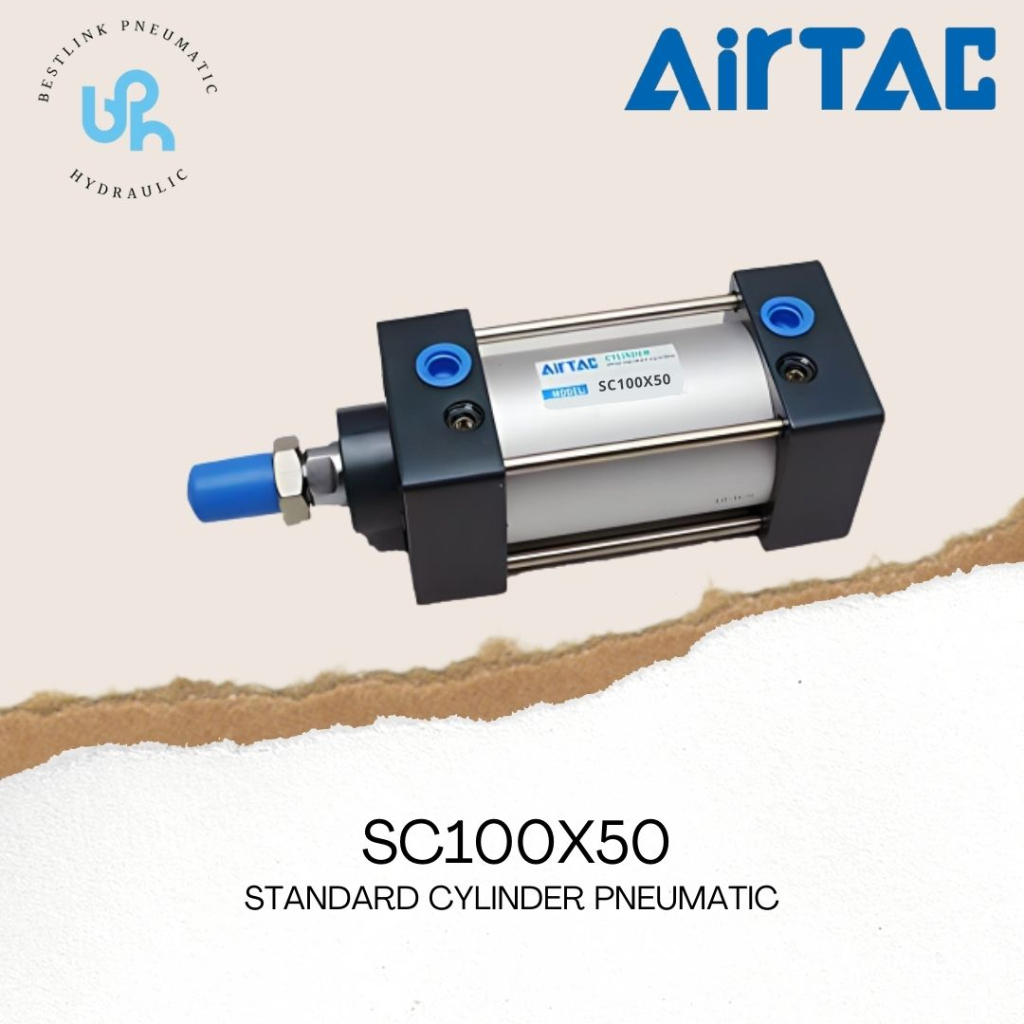 Jual STANDARD CYLINDER PNEUMATIC SC 100 X 50 AIRTAC - SC100X50SCA ...