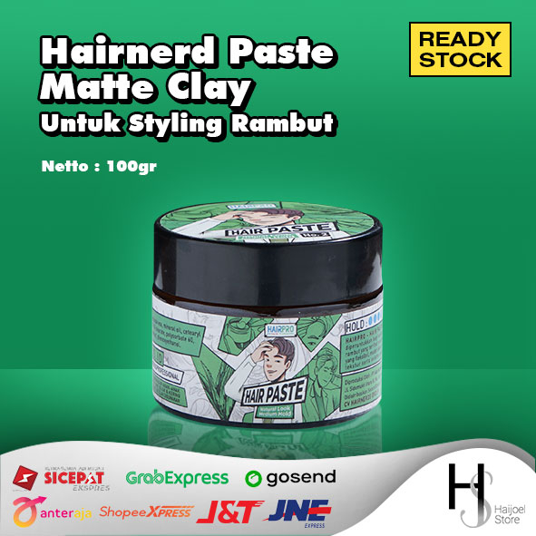 Jual Hairnerd Paste - Matte Clay Untuk Styling Rambut | Shopee Indonesia