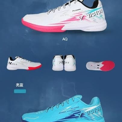 Jual Clearance Sale Sepatu Badminton Victor Flash | Shopee Indonesia