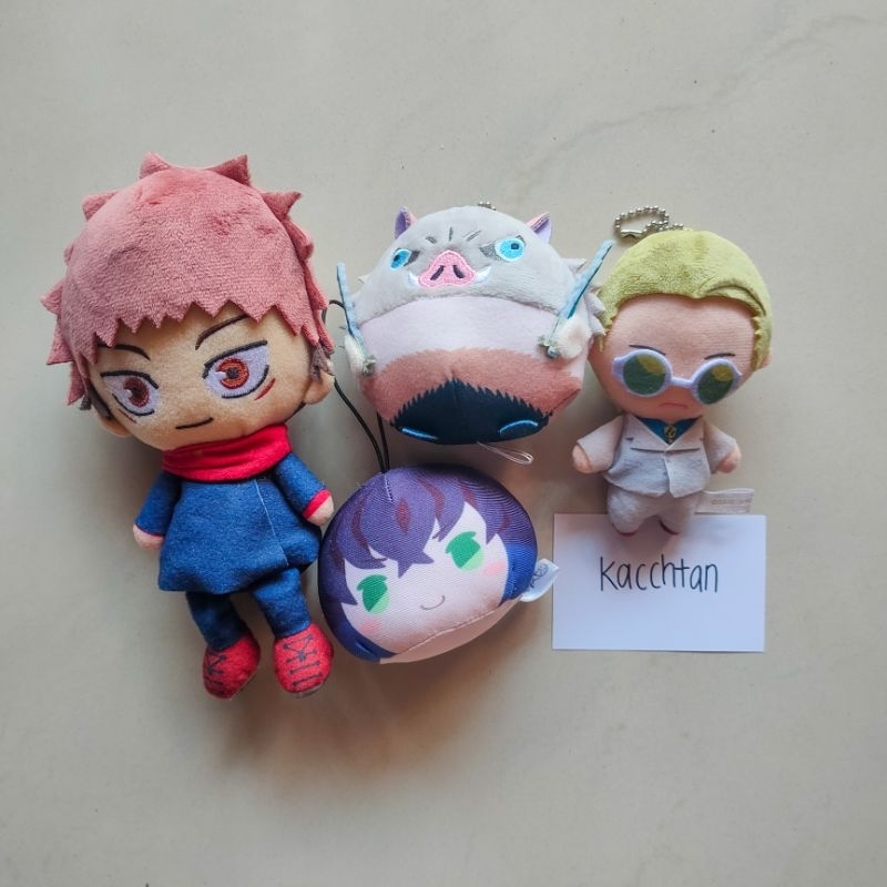 Jual Plush Yuuji Jujutsu Kaisen JJK Fuwa S pedang Inosuke Omanjuu ...