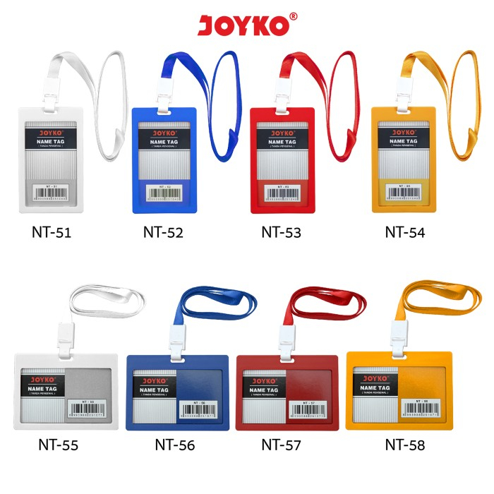 Jual TANDA PENGENAL/NAME TAG NT-51~54 JOYKO/ CASING KOTAK ID CARD ...